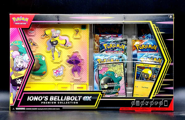PRE-ORDER Pokemon Iono’s Bellibolt ex Premium Collection Box | Pokemon ...