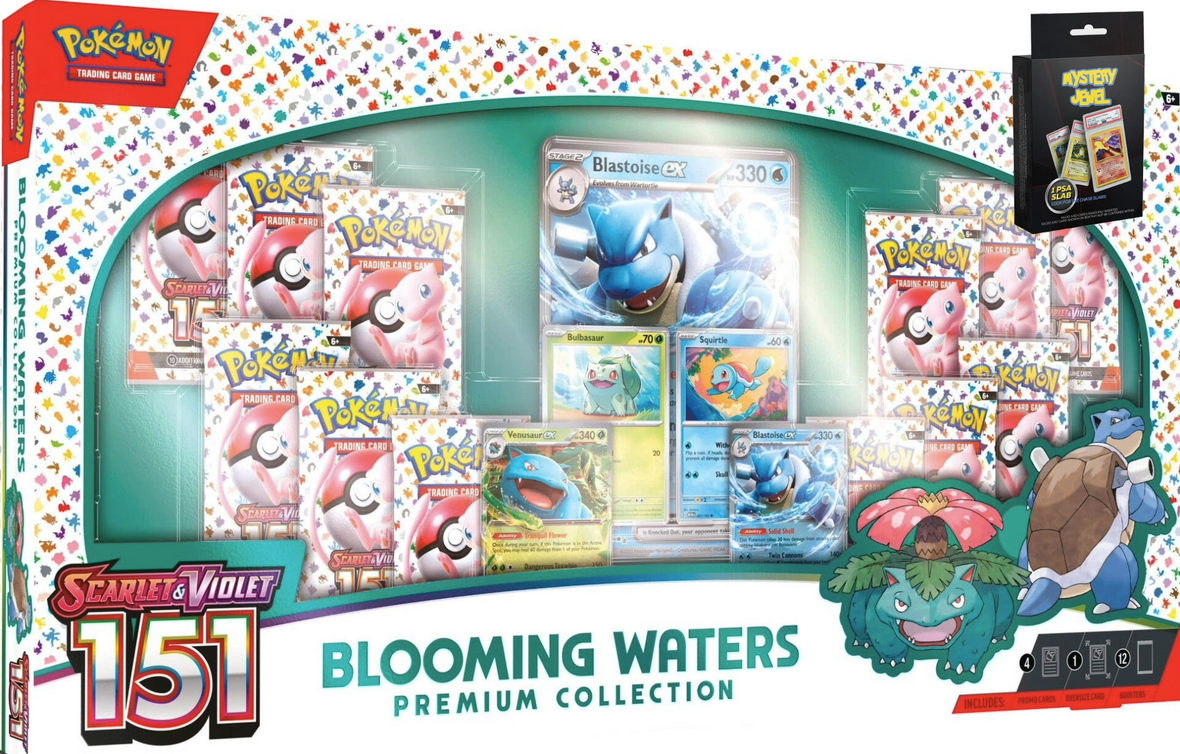 PRE ORDER 151 Blooming Waters Premium Collection Box | Pokemon World ...